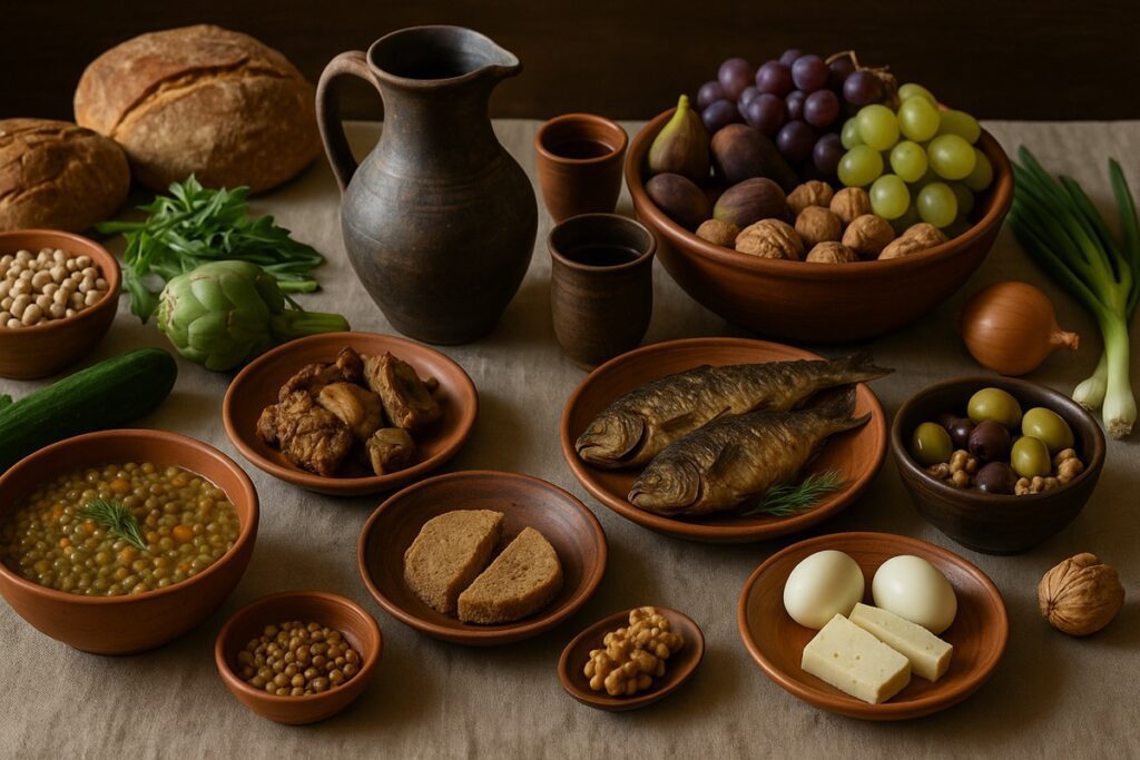 Nutrition in Ancient Greece | Culinary Wisdom of Antiquity | Olympus ...