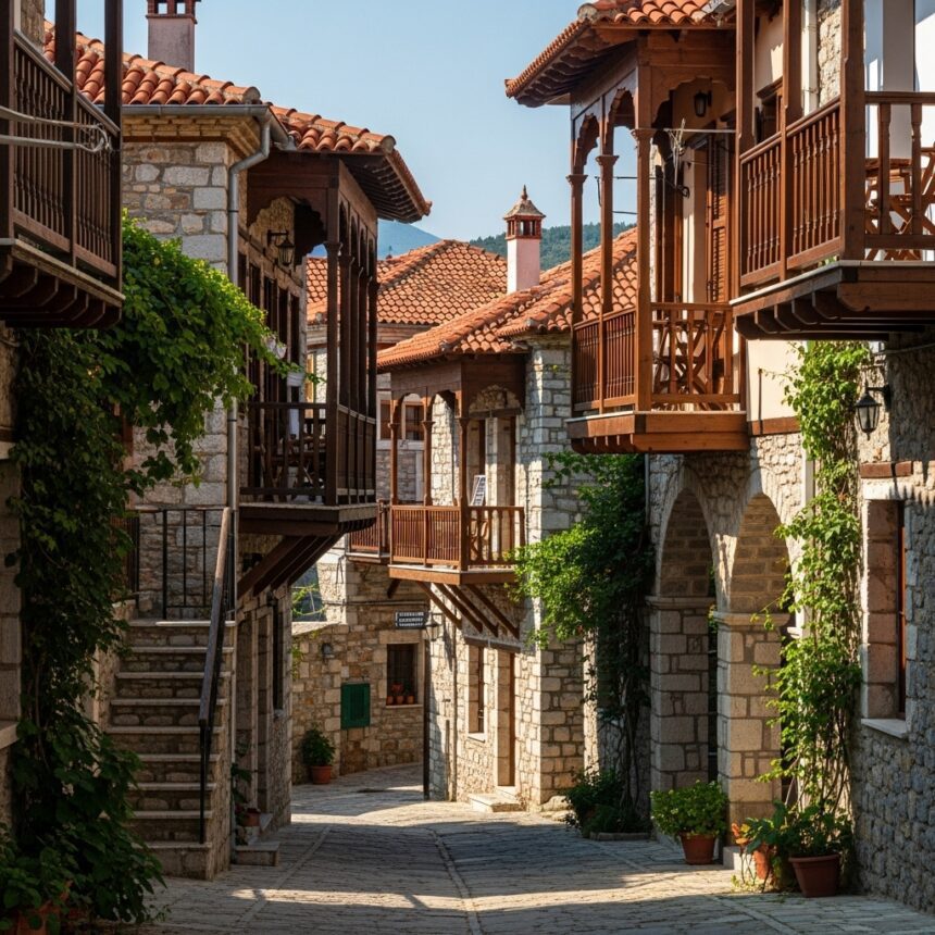 Architecture of the Countryside in Greece | Houses, Farms, and ...