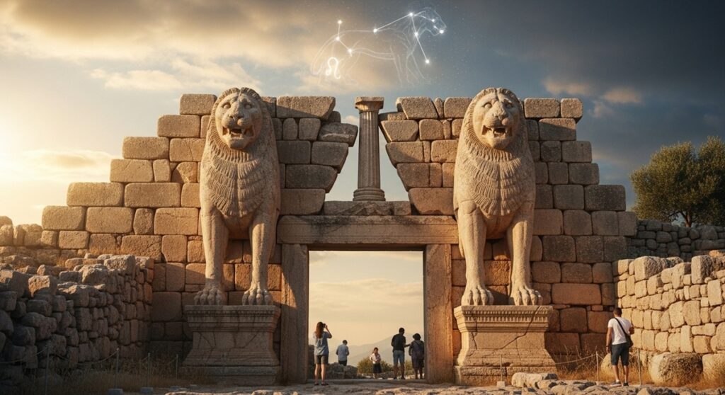 Did Mycenae's Lion Gate Encode Secrets of the Zodiac to the Stars ...