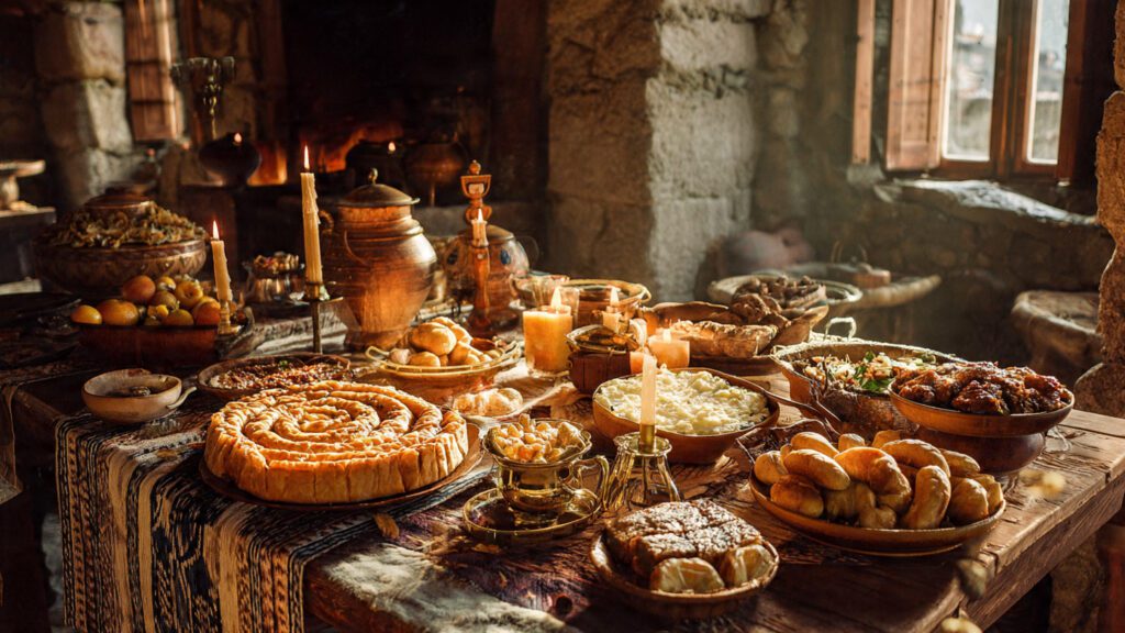 Rare Greek Christmas Foods: The Twelve Days Table and Its Ancient Roots